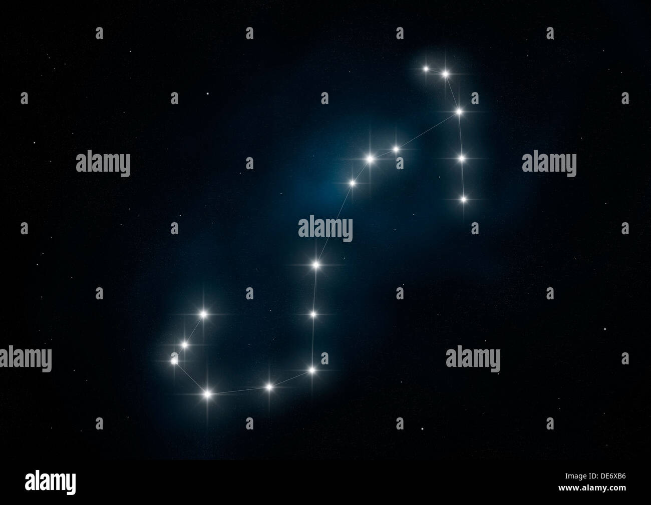 Scorpio constellation space hi-res stock photography and images - Alamy