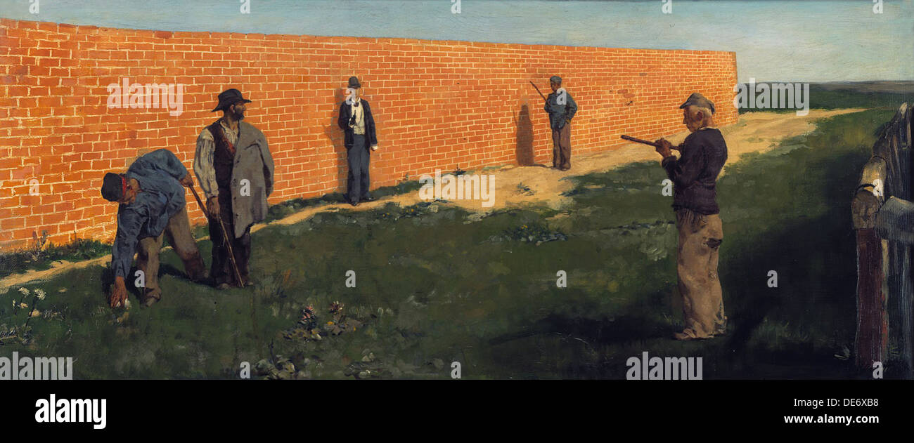 The Walker, 1878. Artist: Klinger, Max (1857-1920 Stock Photo - Alamy