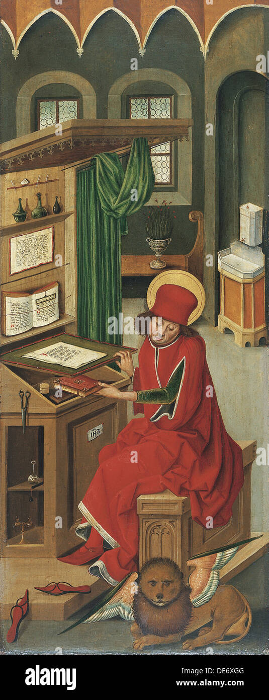 St mark the evangelist painting hi-res stock photography and images - Alamy