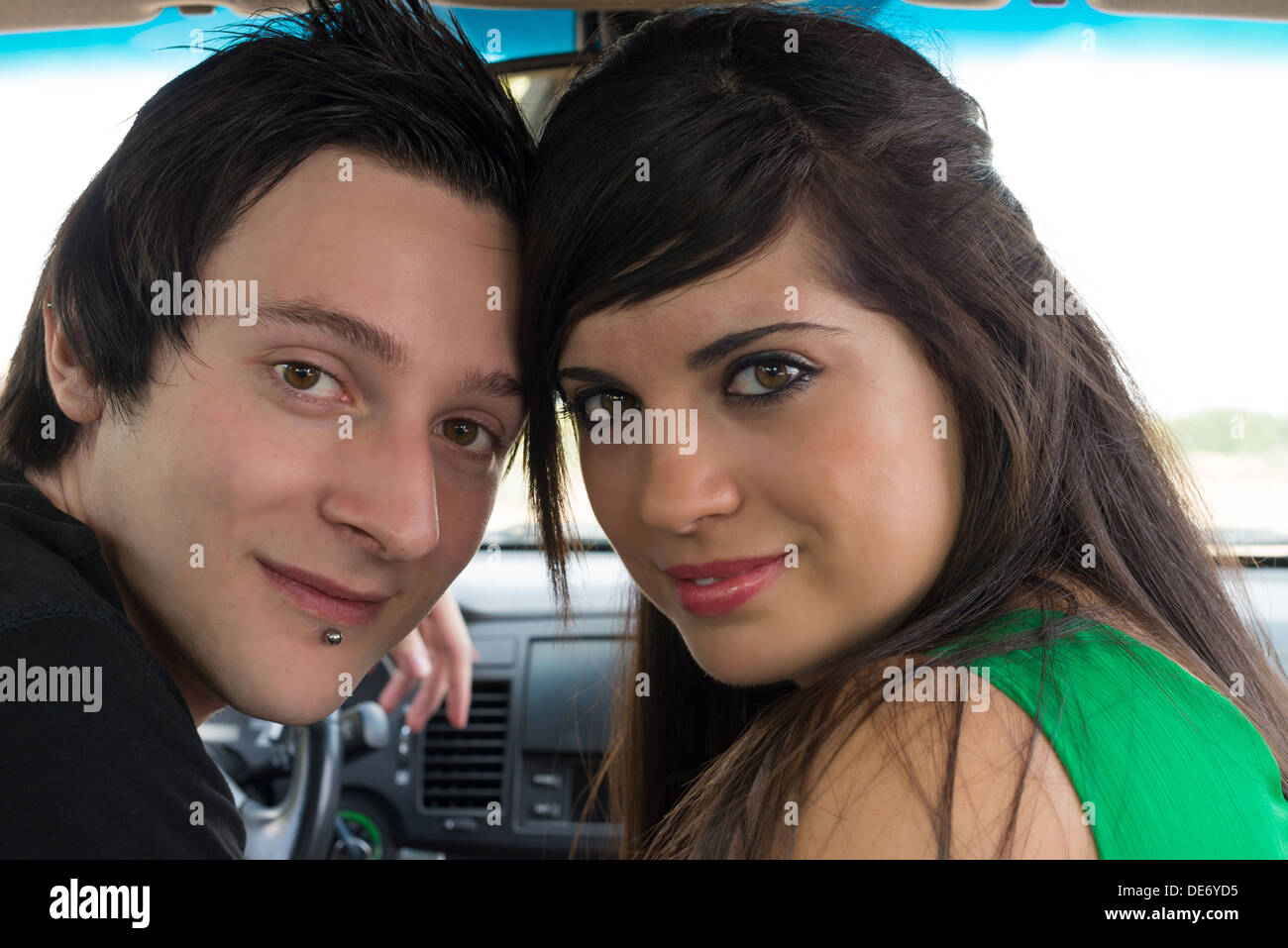 Shot of a car from the front hi-res stock photography and images - Alamy