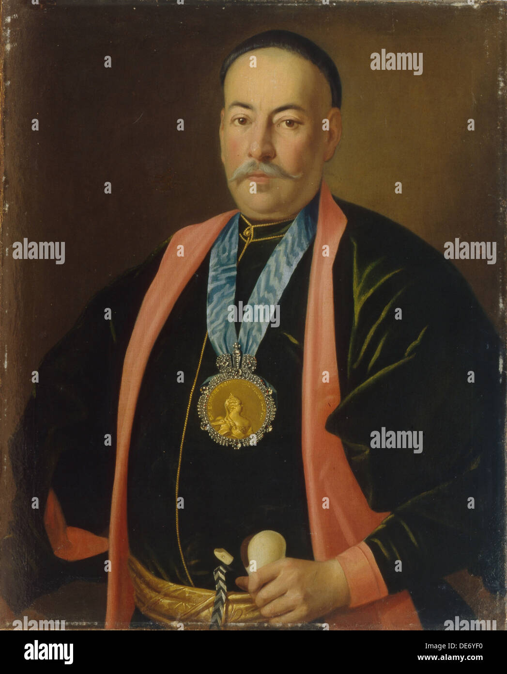 Portrait of Stepan Danilovich Yefremov, Ataman of the Don Cossack Host ...