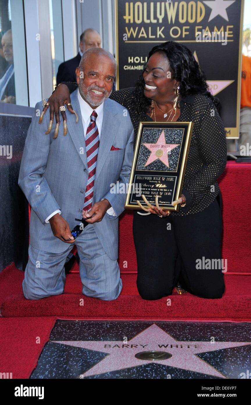 Los Angeles, California, USA. 12th Sep, 2013. Barry Gordy, Glodean ...