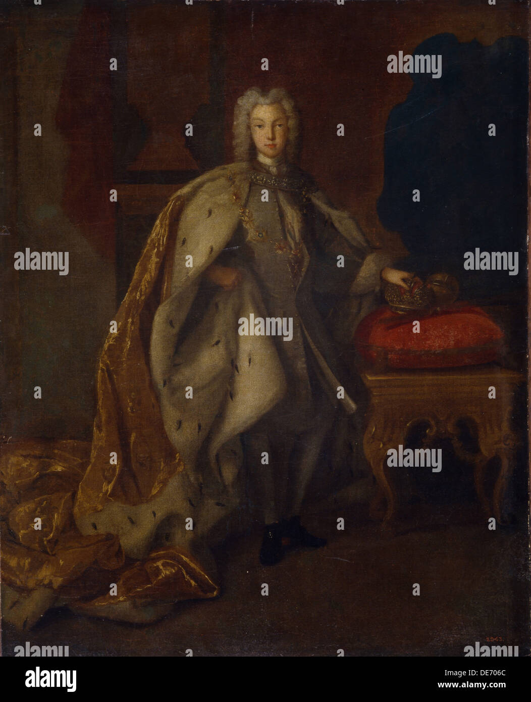 Portrait of the Tsar Peter II of Russia (1715-1730), 1728. Artist ...