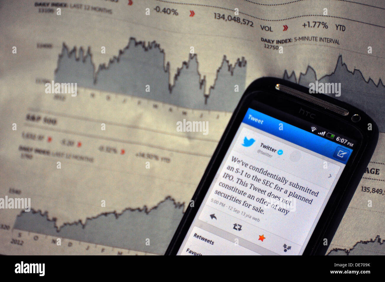 A tweet from the official Twitter account announcing the intention to ...