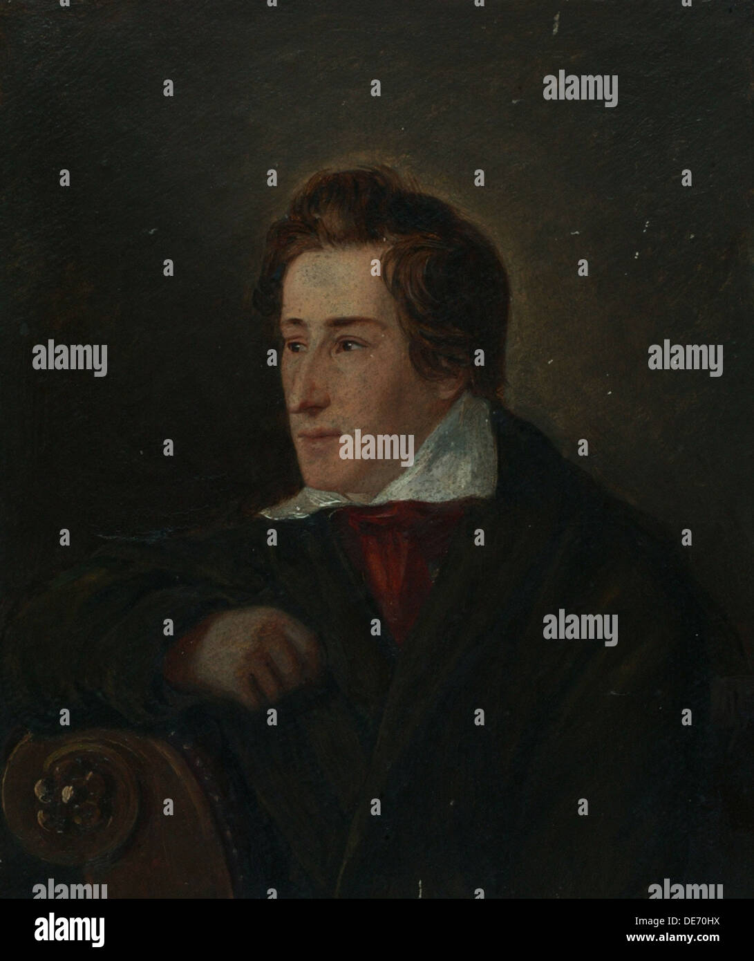 Portrait of the poet Heinrich Heine (1797-1856), 1831. Artist ...
