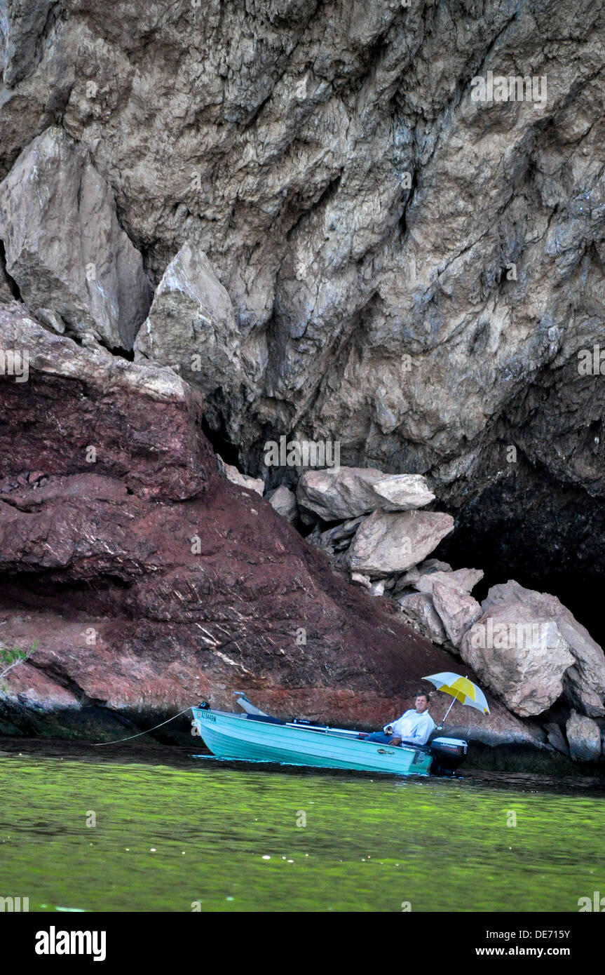 Man in fishing boat hi-res stock photography and images - Alamy