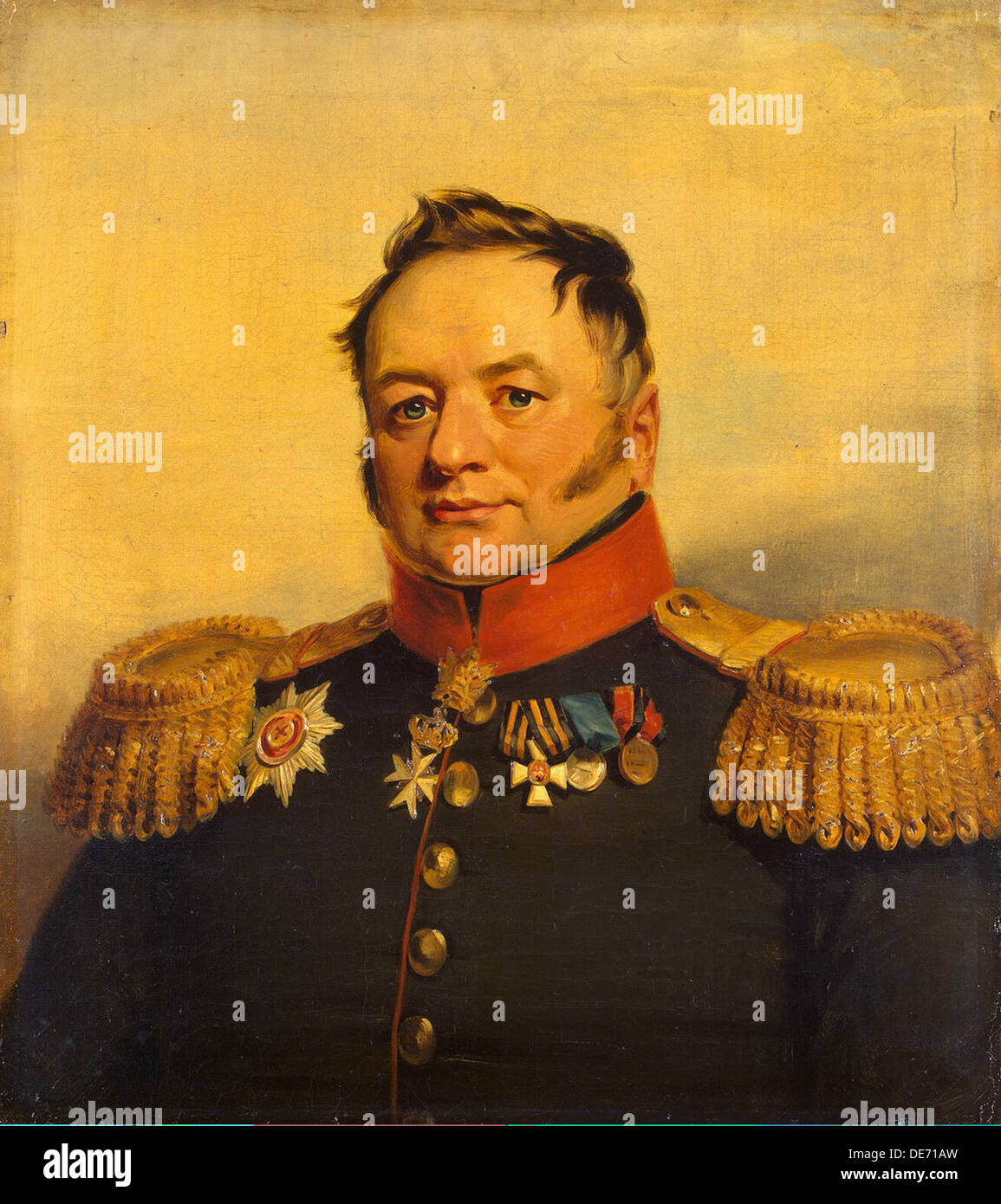 Portrait of Pavel Alexeyevich Tuchkov (1776-1858), before 1825. Artist ...