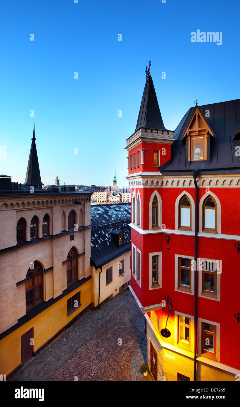 Buildings in Stockholm (Sweden Stock Photo - Alamy