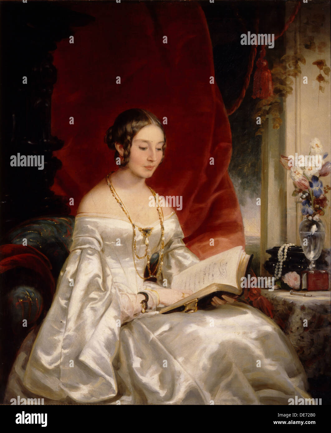 Portrait of Princess Maria Ivanovna Kochubey, née Baryatinskaya (1818 ...