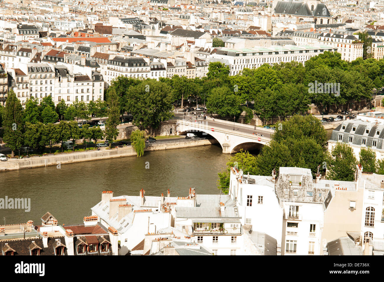 Paris view from the top Stock Photo - Alamy