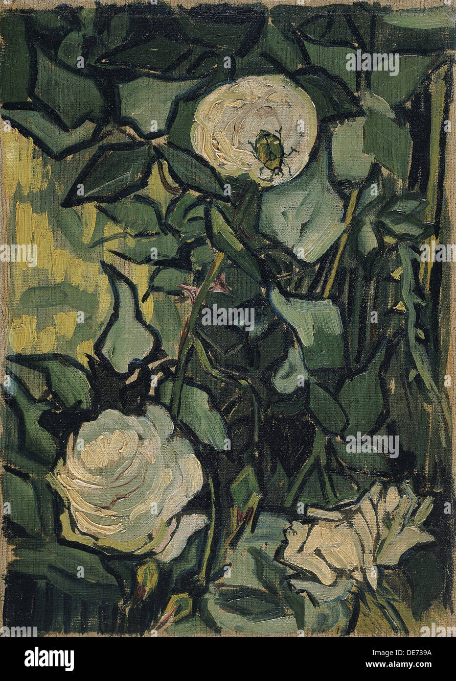 Roses, 1890. Artist: Gogh, Vincent, van (1853-1890 Stock Photo - Alamy