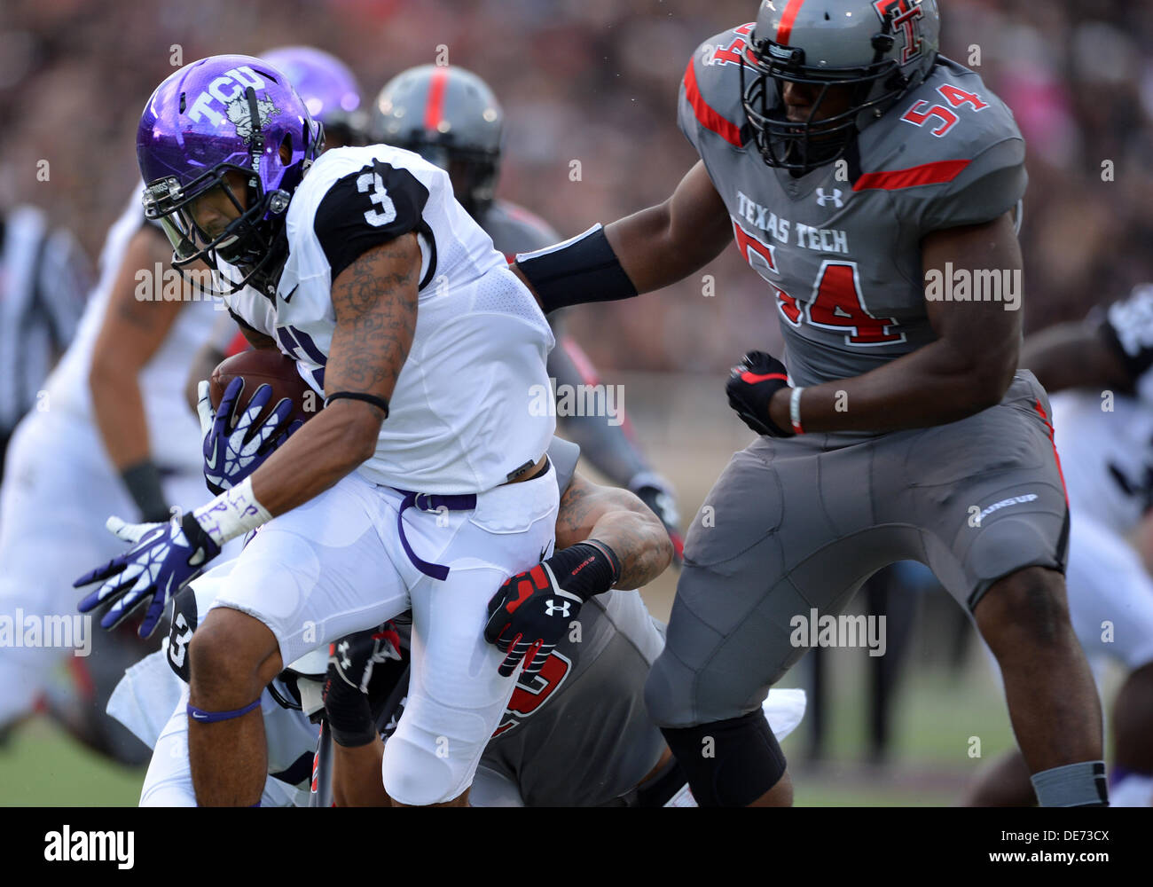 Texas christian horned frogs football hi-res stock photography and ...