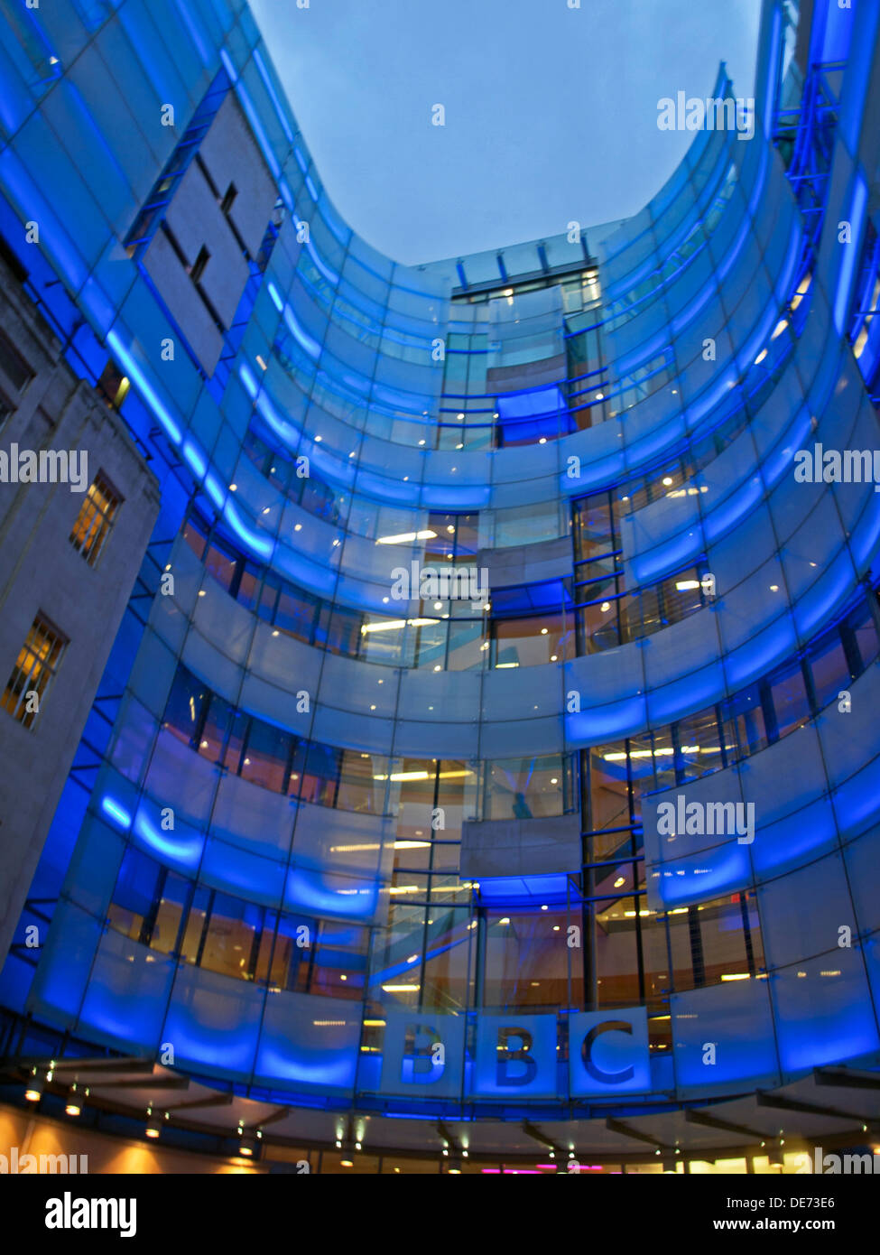 At bbc broadcasting house hi-res stock photography and images - Alamy