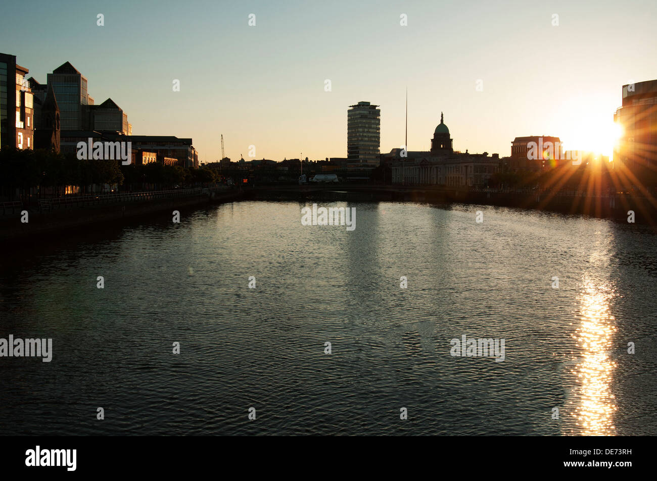 The Liffey is a river in Ireland, which flows through the center of ...