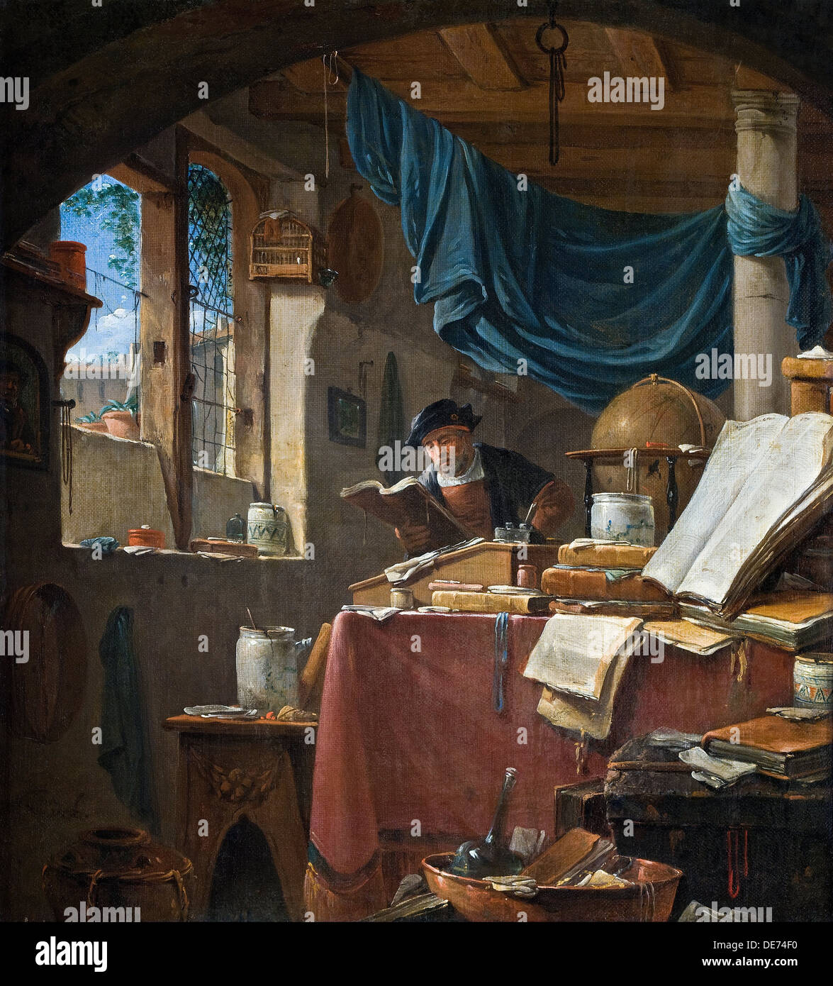 Alchemist painting hi-res stock photography and images - Alamy