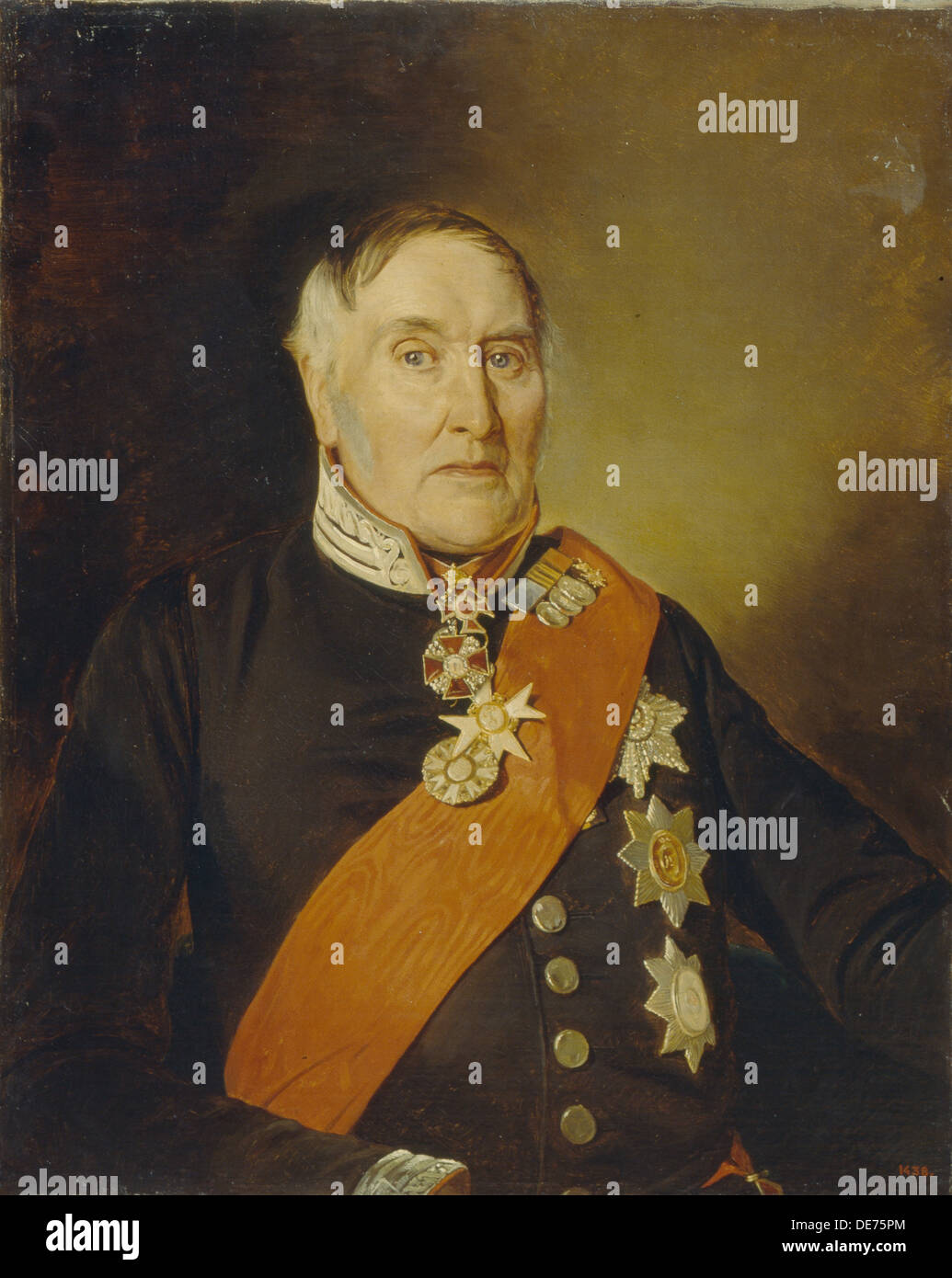 Portrait of Baronet Sir James Wylie (1768-1854). Artist: Zichy, Mihály ...