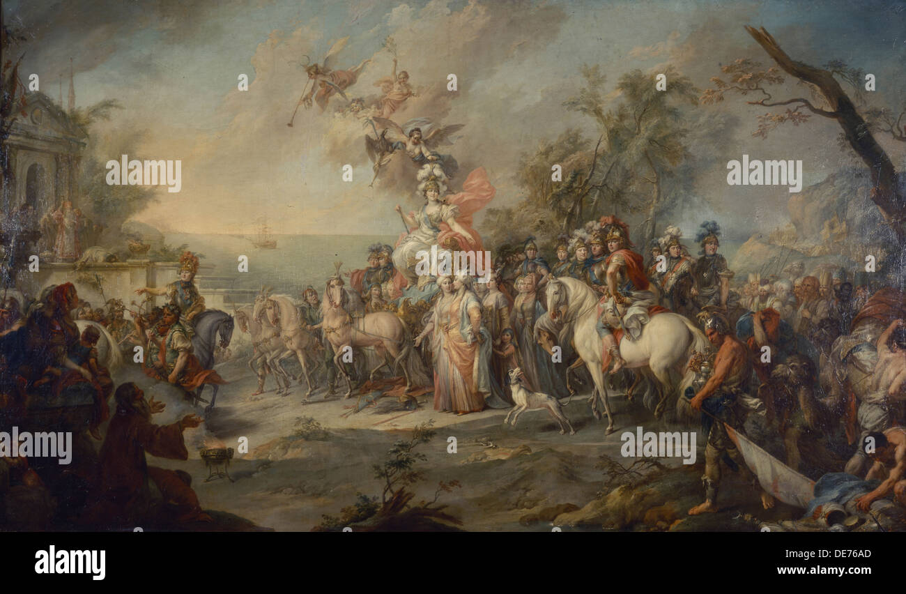 Allegory of Catherine the Great’s Victory over the Turks and Tatars ...