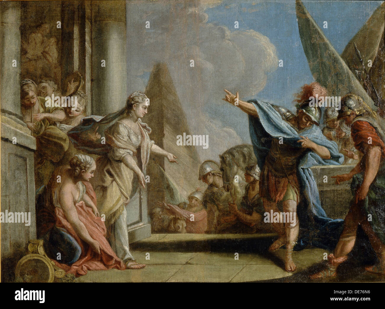 Allegory of the conquest of Taurida, c. 1785. Artist: Torelli, Stefano ...