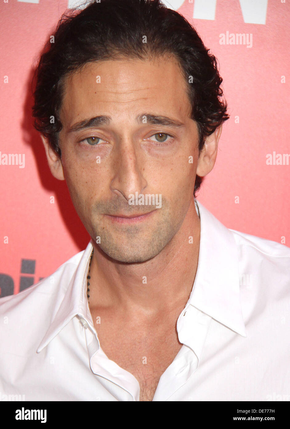 New York, USA. 12th Sep, 2013. Actor ADRIEN BRODY attends the New York ...