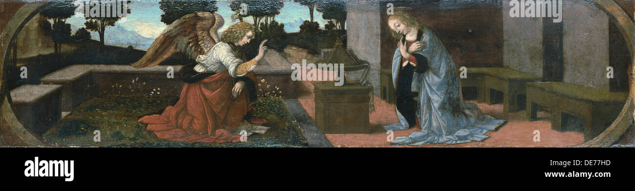 Annunciation leonardo da vinci hi-res stock photography and images - Alamy