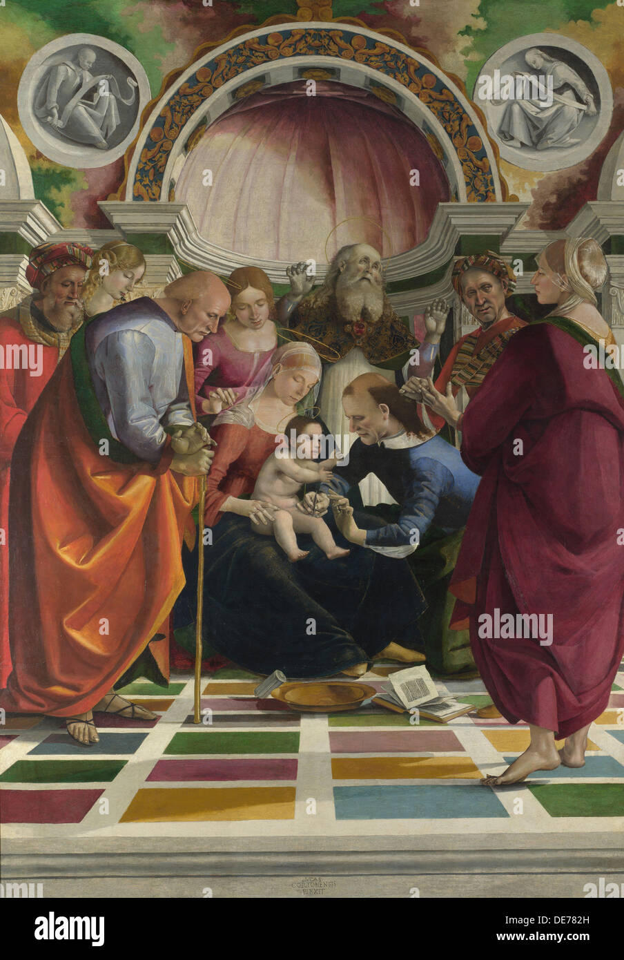 The Circumcision, c. 1490. Artist: Signorelli, Luca (ca 1441-1523 Stock ...