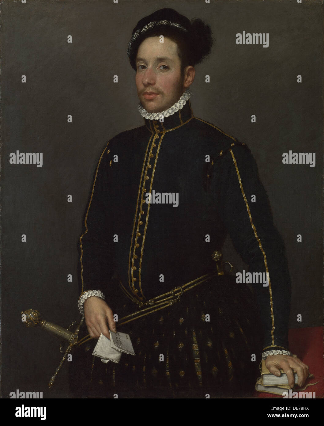 Portrait of a Gentleman (Il Gentile Cavaliere), c. 1565. Artist: Moroni ...