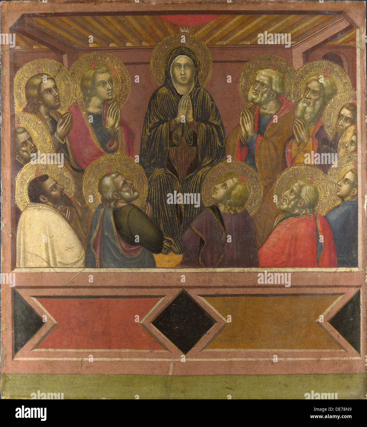 Pentecost, c. 1377. Artist: Barnaba da Modena (c. 1328 – c. 1386 Stock ...
