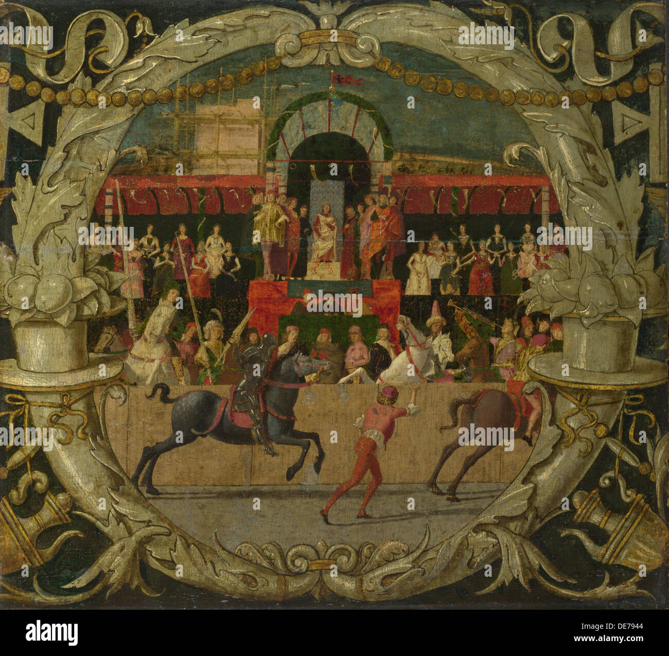 The Rape of the Sabine Women (before the signal), c. 1490. Artist ...