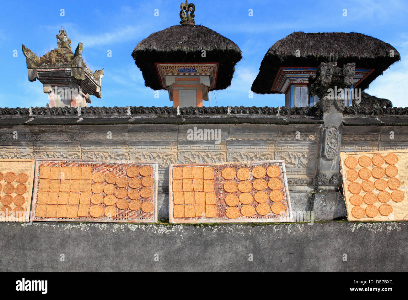Balinese rice cakes drying hi-res stock photography and images - Alamy