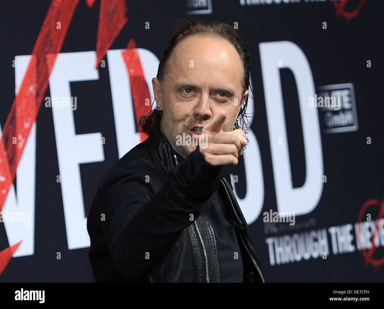 Berlin, Germany. 12th Sep, 2013. Musician Lars Ulrich of the US band ...
