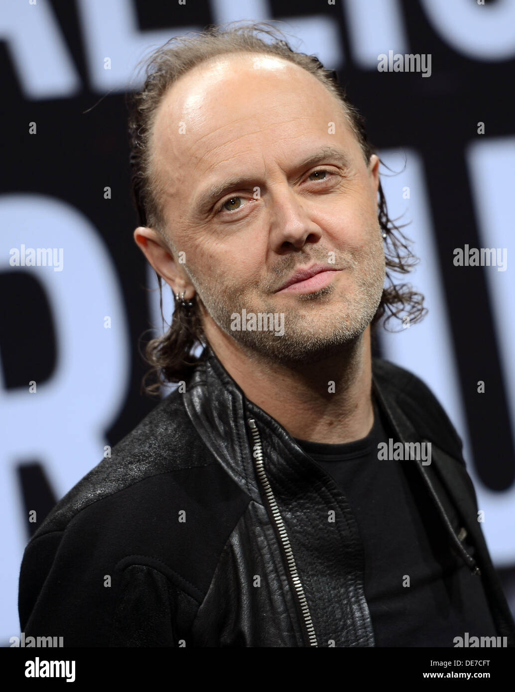Berlin, Germany. 12th Sep, 2013. Musician Lars Ulrich of the US band ...