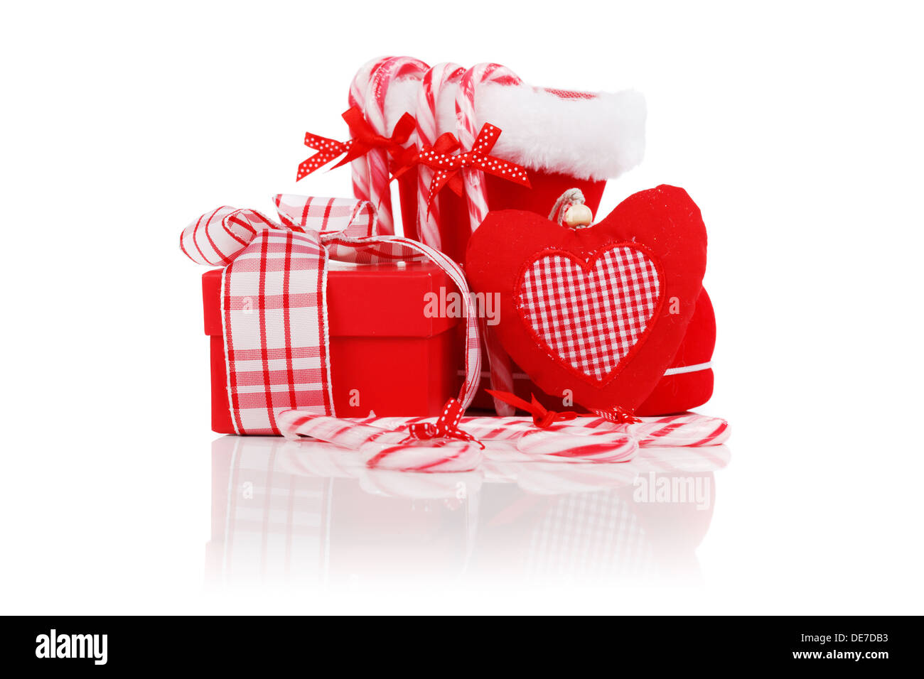 Merry christmas xmas candy Cut Out Stock Images & Pictures - Alamy