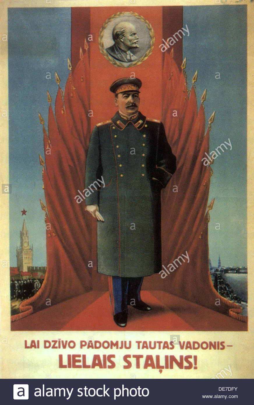 Stalin Leader Poster Stock Photos & Stalin Leader Poster Stock Images ...