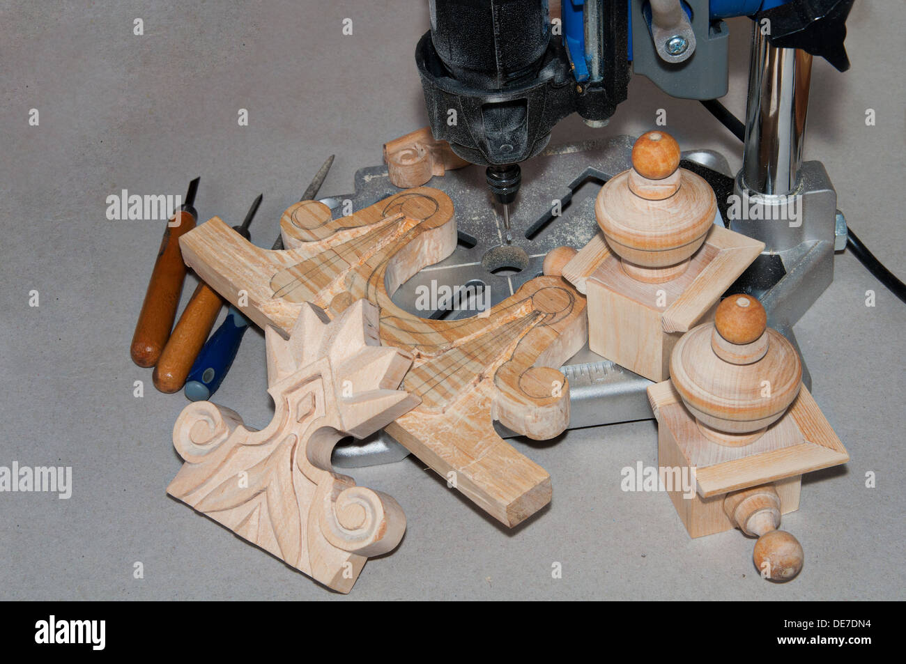 Art work carved wooden hi-res stock photography and images - Alamy