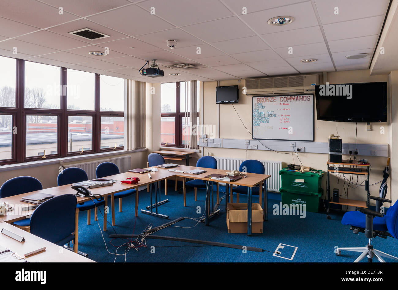 The emergency response room in one of Her Majesty's prisons Stock Photo ...