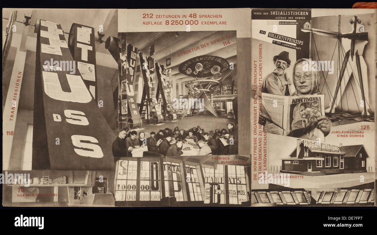 USSR. Catalogue of the Soviet pavilion at the International Press ...