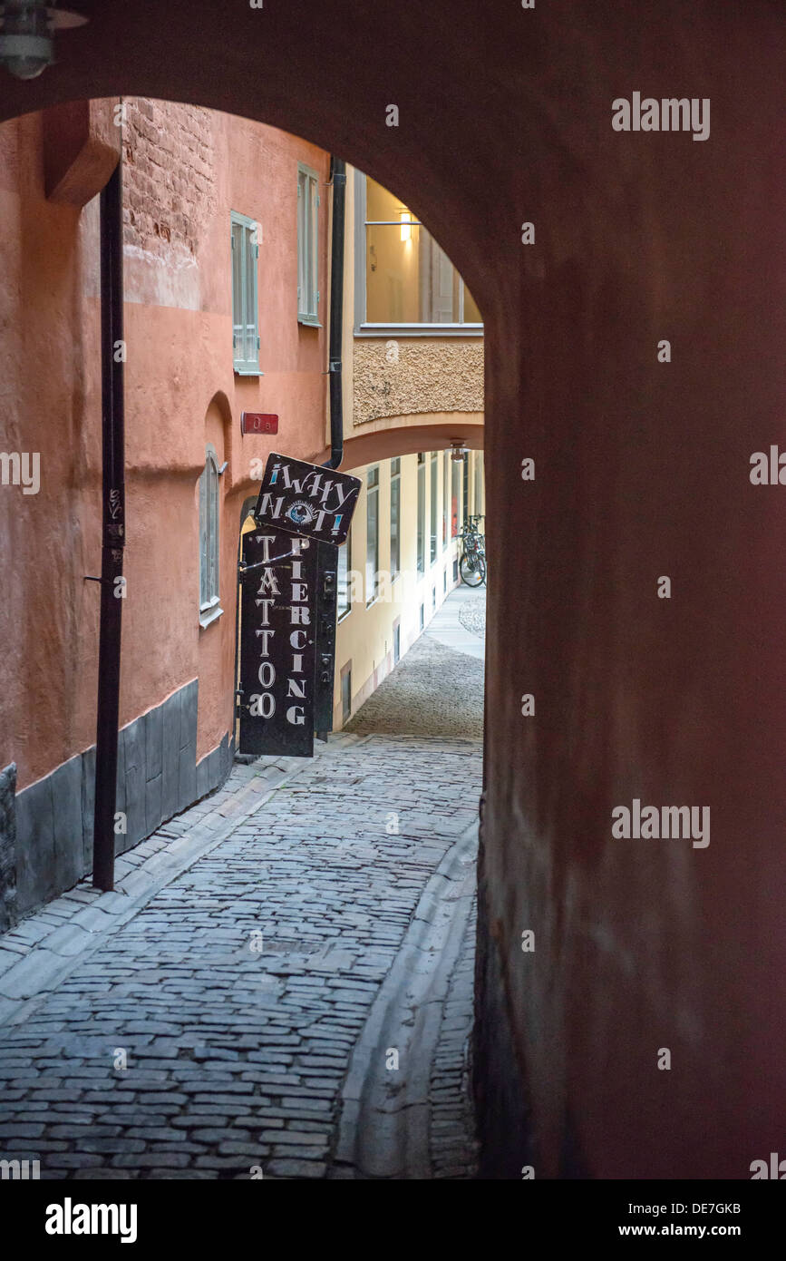 Tattoo parlor gamla stan hi-res stock photography and images - Alamy