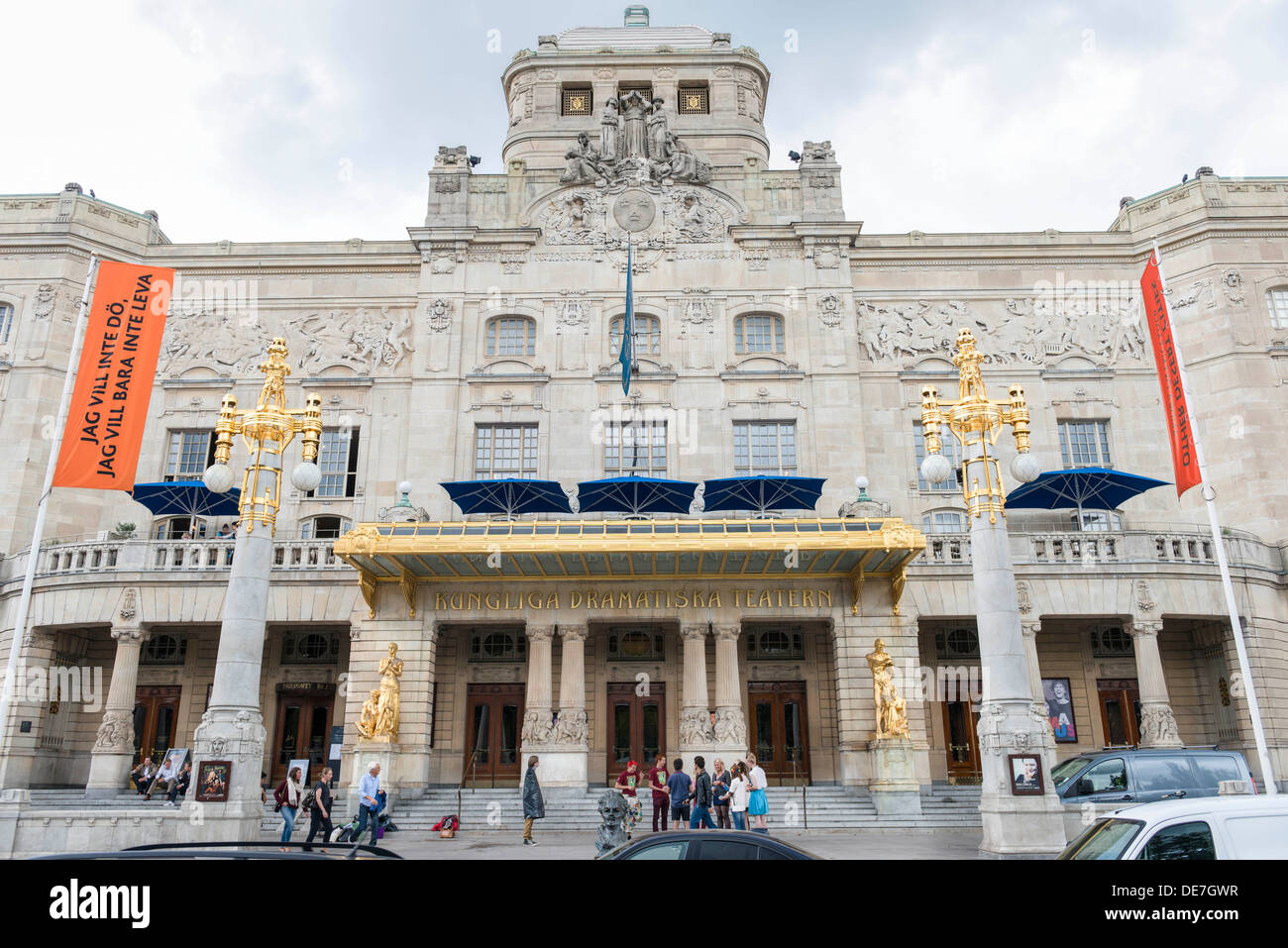 Royal Dramatic Theater in Stockholm Stock Photo - Alamy