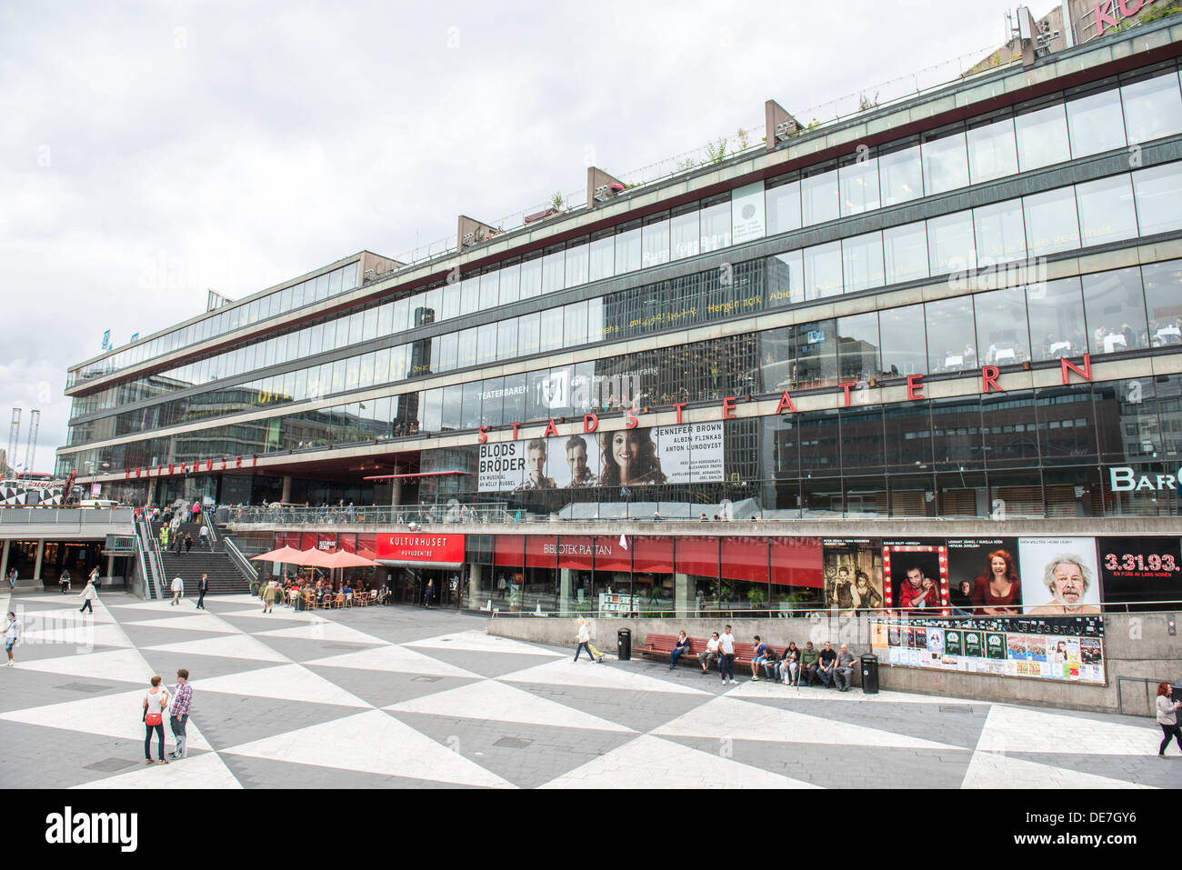 Sergels torg - Sergel's Square - in Stockholm, Sweden Stock Photo - Alamy