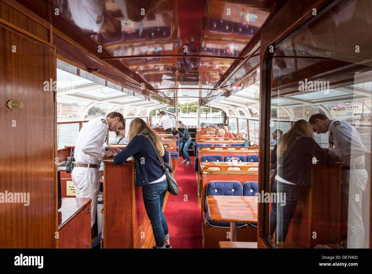 Inside of river boat hi-res stock photography and images - Alamy