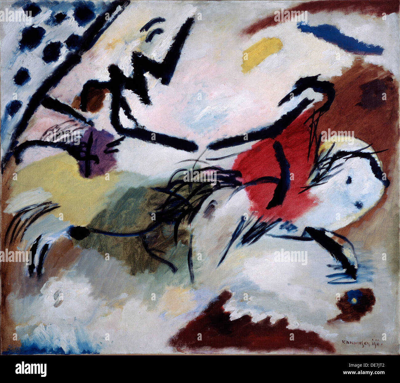 Improvisation 20, 1911. Artist: Kandinsky, Wassily Vasilyevich (1866 ...