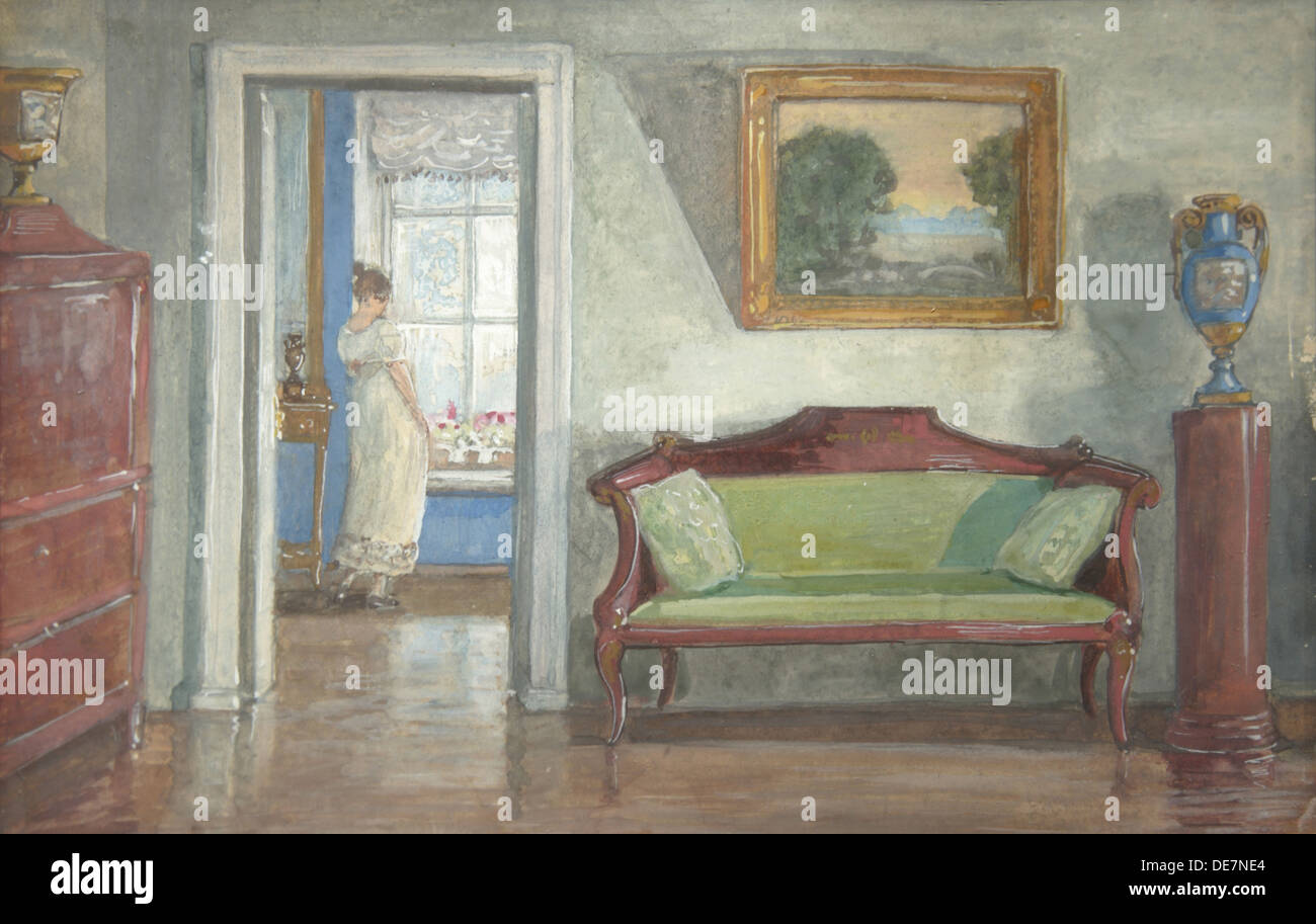 Interior, 1924. Artist: Anonymous Stock Photo - Alamy