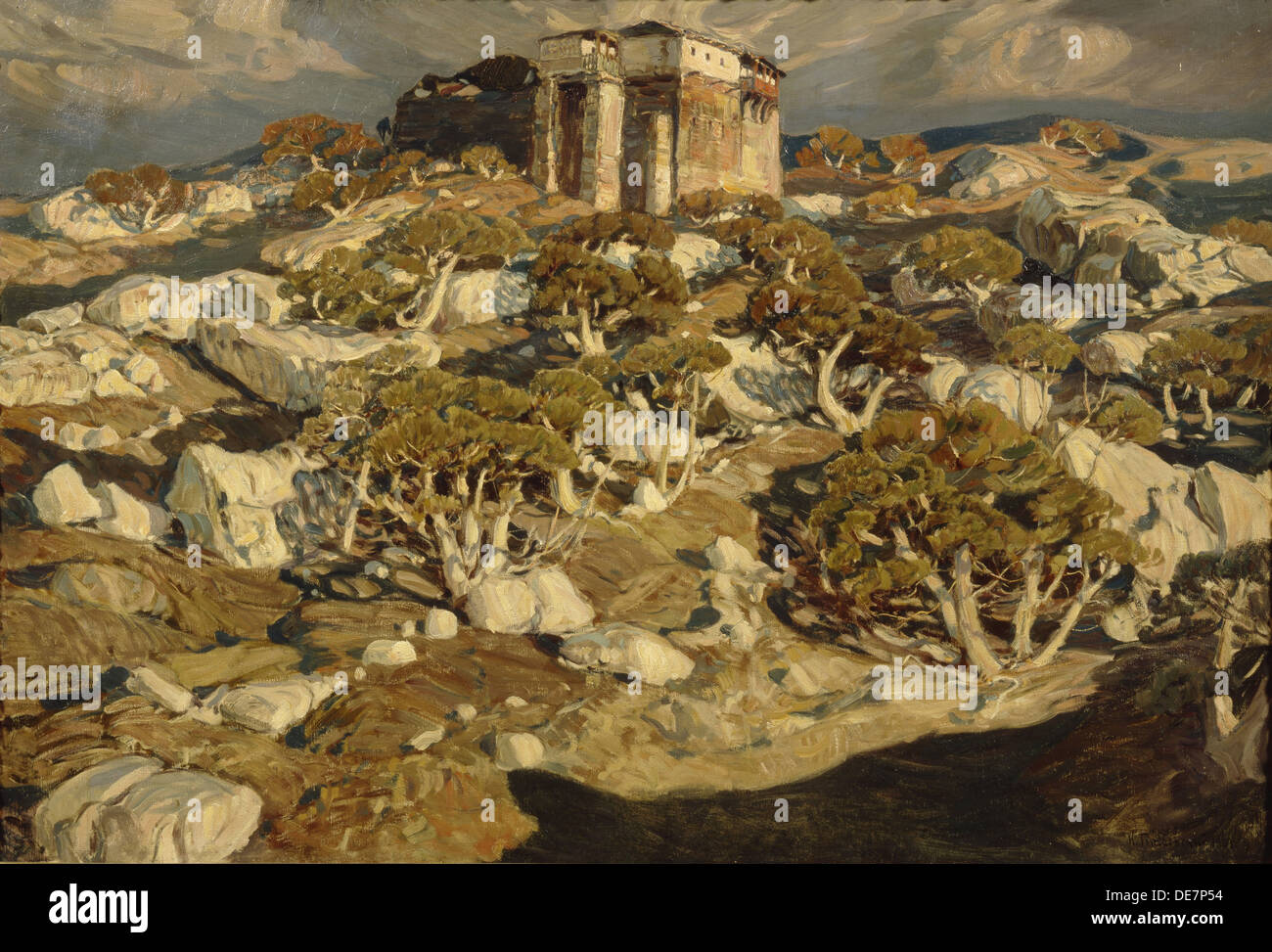 The ancient Crimea, 1903. Artist: Bogayevsky, Konstantin Fyodorovich ...