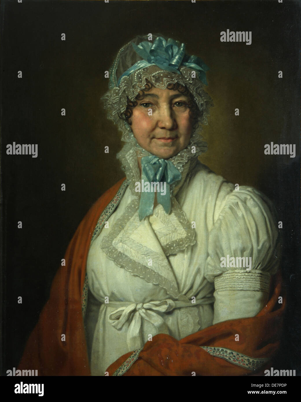Portrait of Nadezhda Ivanovna Dubovitskaya, 1809. Artist: Borovikovsky ...