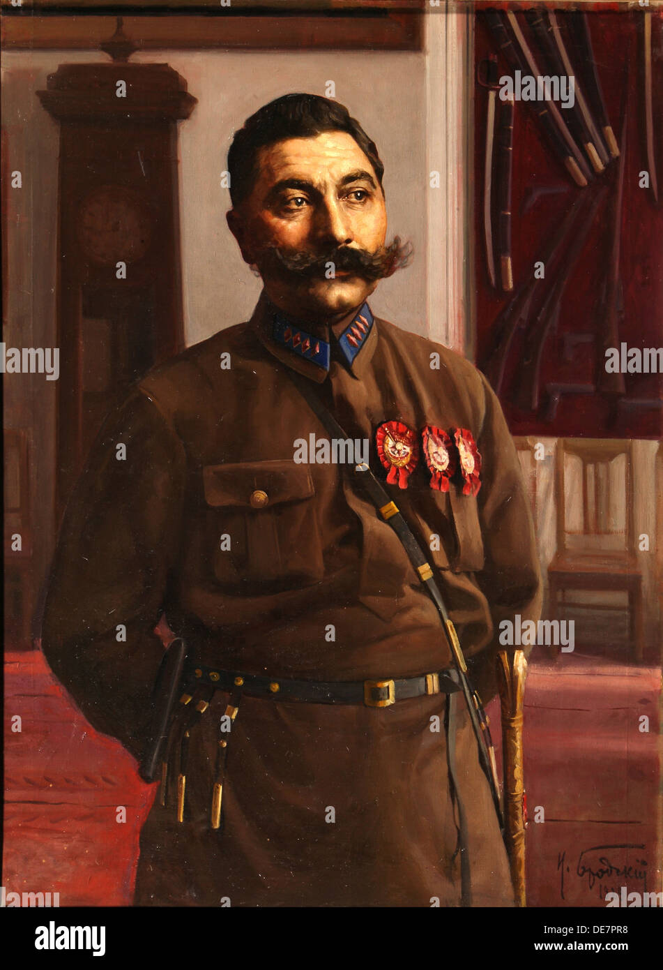 Portrait of Semyon Mikhailovich Budyonny (1883-1973), 1929. Artist ...