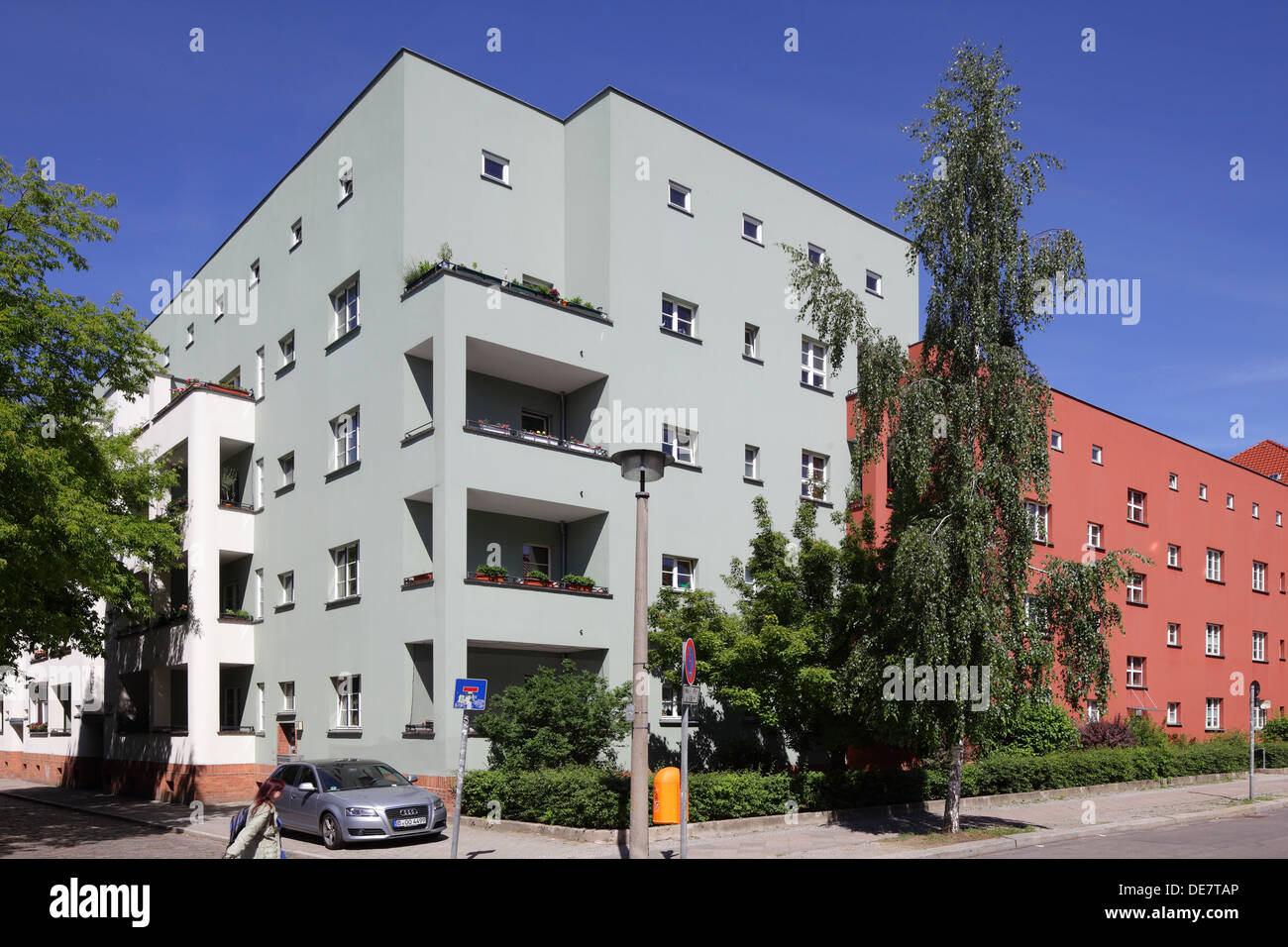 Berlin, Germany, residential buildings in Berlin- Weissensee, designed ...