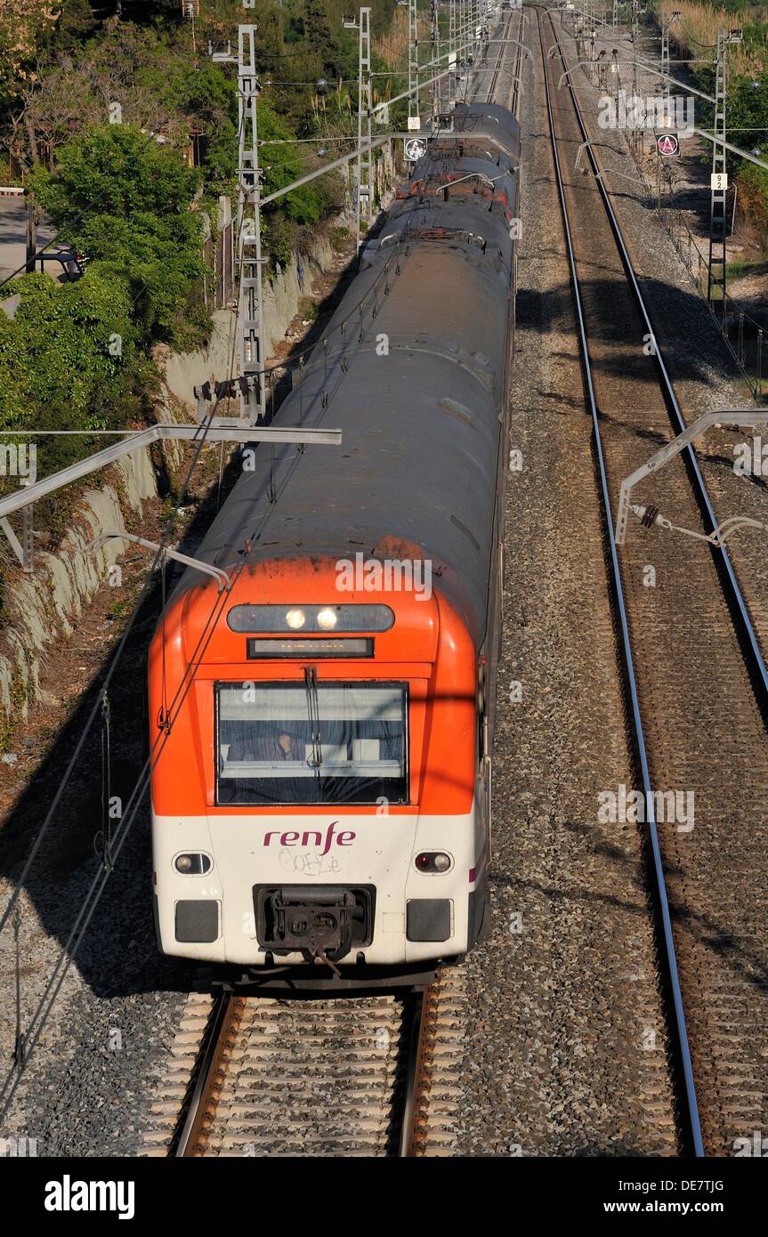 Renfe suburban train hi-res stock photography and images - Alamy