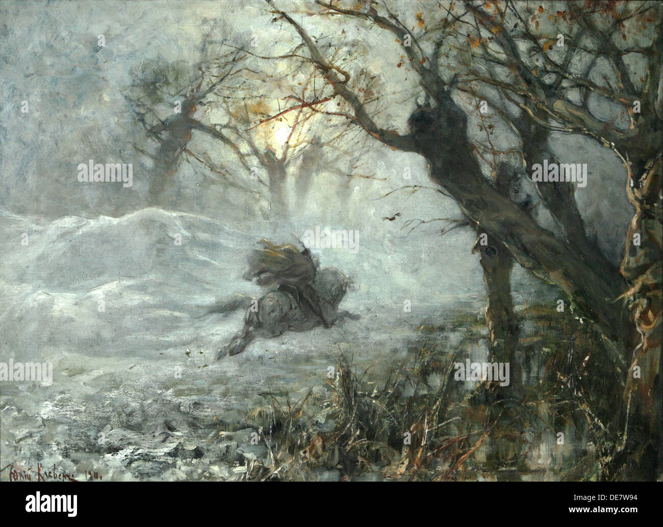The King of the woods, ca 1887. Artist: Klever, Juli Julievich (Julius ...