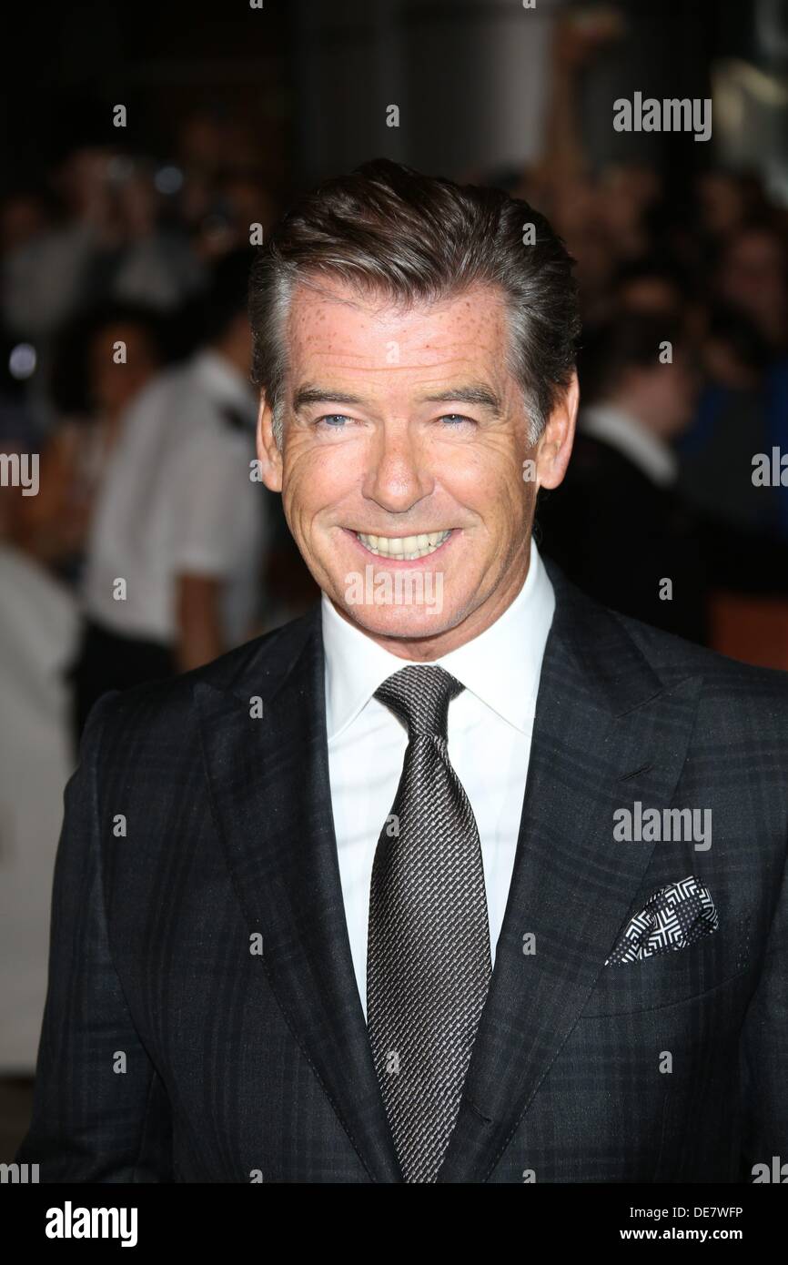 Toronto, Canada. 12th Sep, 2013. Actor Pierce Brosnan attends the ...