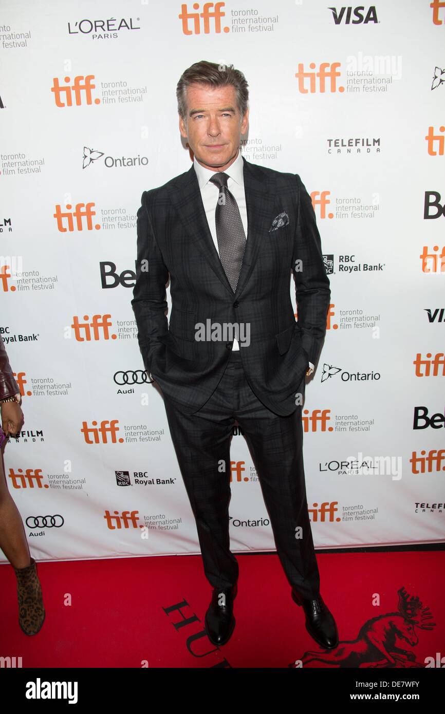 Toronto, Canada. 12th Sep, 2013. Actor Pierce Brosnan attends the ...